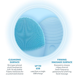 FOREO LUNA 3 Facial Cleansing Brush | Combination skin | Anti Aging Face Massager | Enhances Absorption of Facial Skin Care Products | For Clean & Healthy Face Care | Simple & Easy | Waterproof
