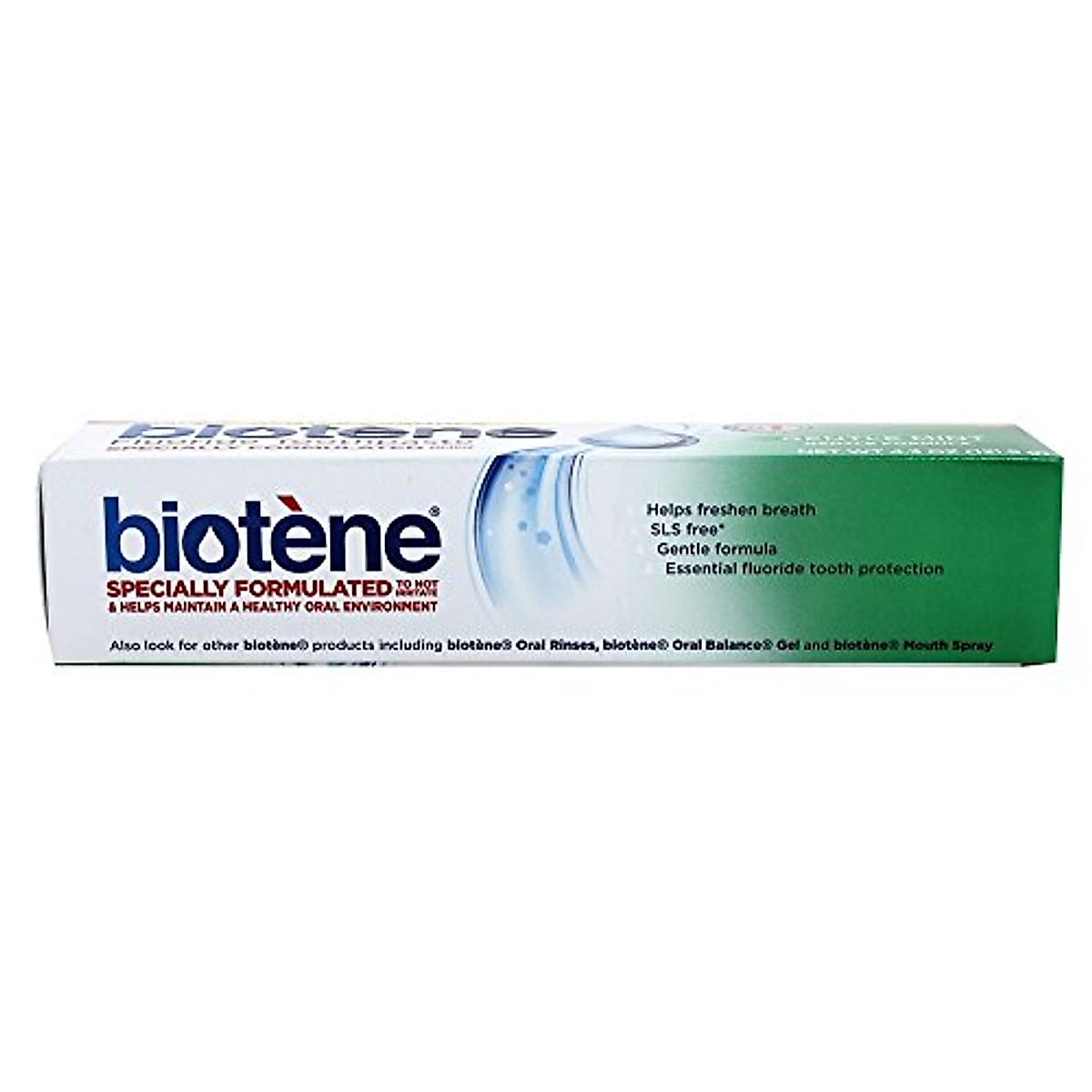 Biotene Gentle Formula Fluoride Toothpaste, Gentle Mint 4.3 oz