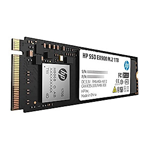 HP EX900 M.2 2280 1TB PCI-Express 3.0 x4 3D TLC Internal Solid State Drive (SSD) 5XM46AA#ABC