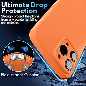 Blaspins Crossbody Strap Phone Case for iPhone 13 Pro Max, Adjustable Rope, Belt Neck Lanyard, String Detach Lanyard, Drop Proof Sturdy, Wrist Hand Free Protective Cover 6.7 inch 13 Pro Max - Orange