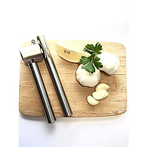 Ikea Koncis Garlic Press, Stainless Steel