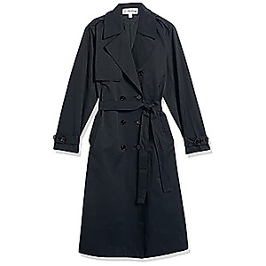 The Drop Women's Noa Trench Coat, Black, S