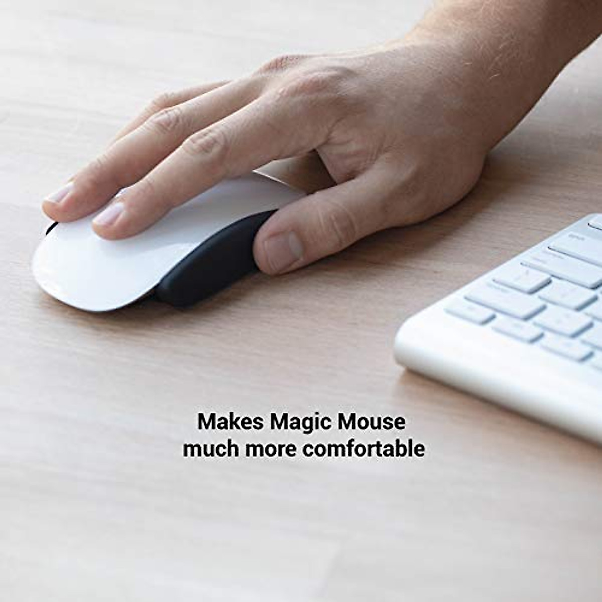 Elevation Lab Magic Grips for Apple Magic Mouse 1 & 2 - [Improves Comfort, widens Grip, Gives You More Control]