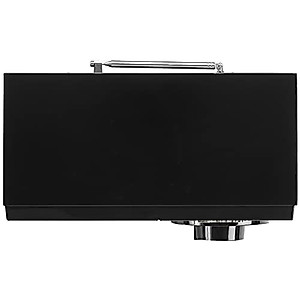 Crosley CR3042A-BK Maverick Portable AM/FM Radio with Bluetooth Receiver, Black