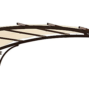 Universal Doubleton Steel Pergola Replacement Cover for Pergola Structures L-PG080PST, 85''x 208'' (Beige)