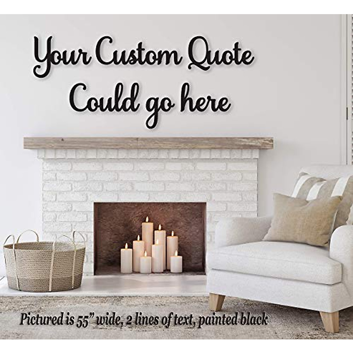 Custom Wood Word Signs, Phrase & Custom Quotes for wall decor, Do it yourself projects
