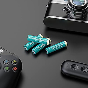 Deleepow AA Rechargeable Batteries Ni-MH, 3300mAh Long Lasting, 1.2V 1200 Cycles Rechargeable AA Batteries- 24 Count for Household and Business Devices