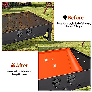 Silicone Griddle Mat for Blackstone 36 Inch Griddle, Heavy Duty Food Grade Griddle Buddy Mat, Blackstone Cover Mat for Griddle, Outdoor Blackstone Griddle Must-Have Accessories, Protect Your Griddle