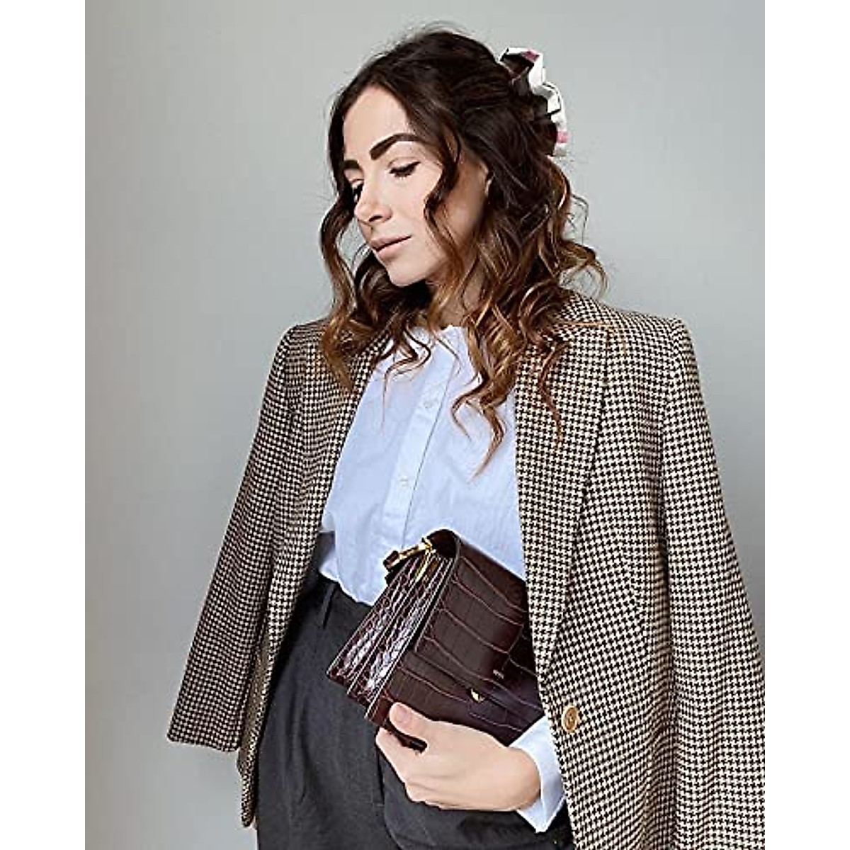 JW PEI Women's Mini Flap Crossbody (Brown)