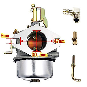 YOFMOO Carburetor Compatible for Kohler #30 K321 K341 K361 M14 M16 14HP 16HP 18HP Cast Iron Engine 1600 1650 4505355 45 053 55 45-053-55-S 4585301 45 853 01 4585309 45 853 09-S Lawn Garden Tractor