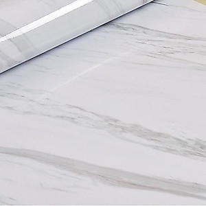 Shelf Liner Modern Waterproof Vinyl Self Adhesive Wallpaper Marble Contact Paper Kitchen Cupboard Pad