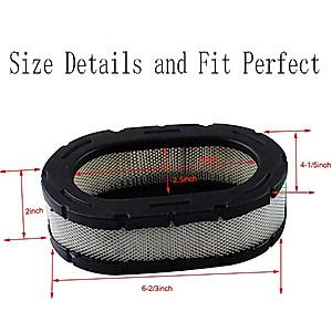 32 083 09-S Air Filter with Oil Fuel Filter kit, 3208309S Air Filter for Kohler KT620 KT715 KT725 KT730 KT735 KT740 KT745 19HP-26HP 7000 Series Engine Replace 3208309 32-083-09 32-083-09-s By Karen