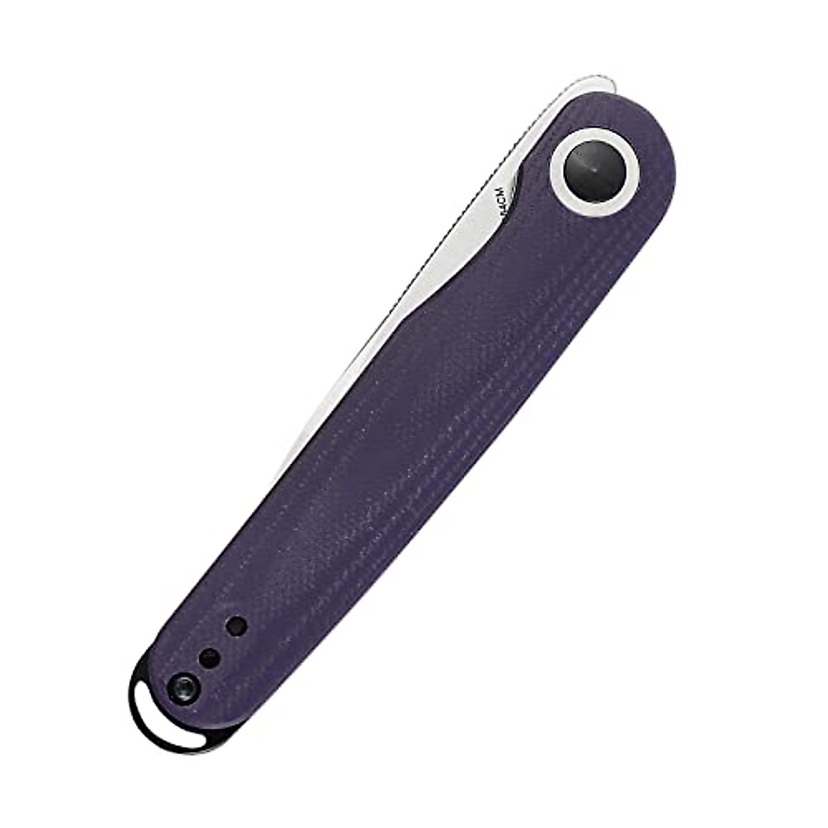 Kizer Squidward Pocket Knife for EDC, 154CM Steel and G10 Handle, Purple Daily Folding Knife, Office Knife, V3604C1