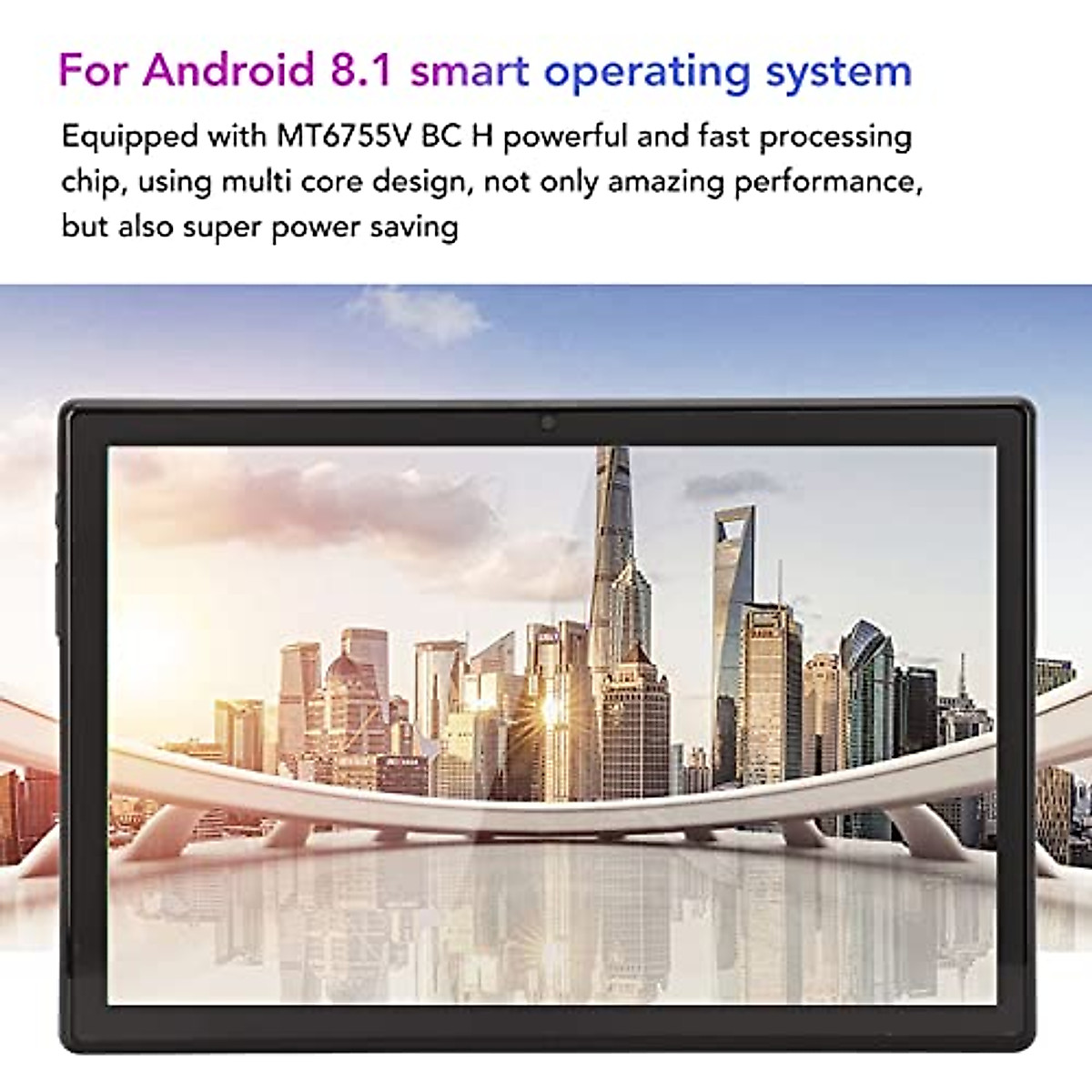 ciciglow 10.1 Inch Android Tablet pc, Ultra Portable 4GB 32GB Tablets, 1280x800 IPS Screen, Dual Card Dual Standby, 5500mah Battery, 5MP Front 13MP Rear, 2.4G/5G WiFi, Bluetooth(US)