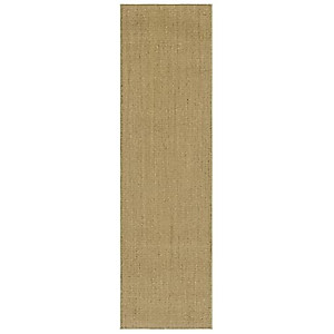 MARTHA STEWART x SAFAVIEH 2'3" x 12' Green MSR9501Y Farmhouse Sisal & Jute Runner Rug