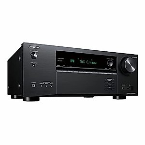 Onkyo TX-NR6100 7.2 Channel THX Certified Network AV Receiver (Renewed), Black