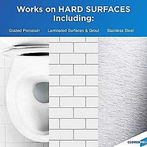 CloroxPro Disinfecting Bio Stain & Odor Remover Pull Top, Healthcare Cleaning and Industrial Cleaning, Clorox Disinfectant Spray, 32 Ounces (Package May Vary) - 31911 (Pack of 1)