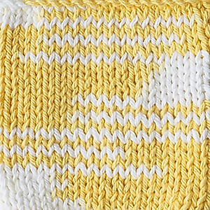 Lily Sugar 'N Cream The Original Ombre Yarn, 2oz, Gauge 4 Medium, 100% Cotton, Daisy - Machine Wash & Dry