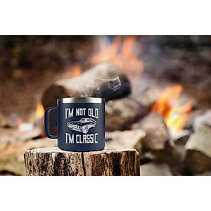 AMAZPRINTS Christmas Gifts for Dad, Grandpa, Him from Daughter, Son - Dad Gifts for Christmas - Birthday Gifts for Men - Retirement Gifts - Dad Birthday Gift for 40th 50th 60th 70th 80th 14oz Navy