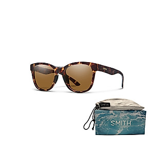 Designer iWear,CaperS 0RZUL5 53MM Dark Havana Brown Chromapop Polarized Brown Rectangle Sunglasses for Women + FREE Complimentary Eyewear Kit