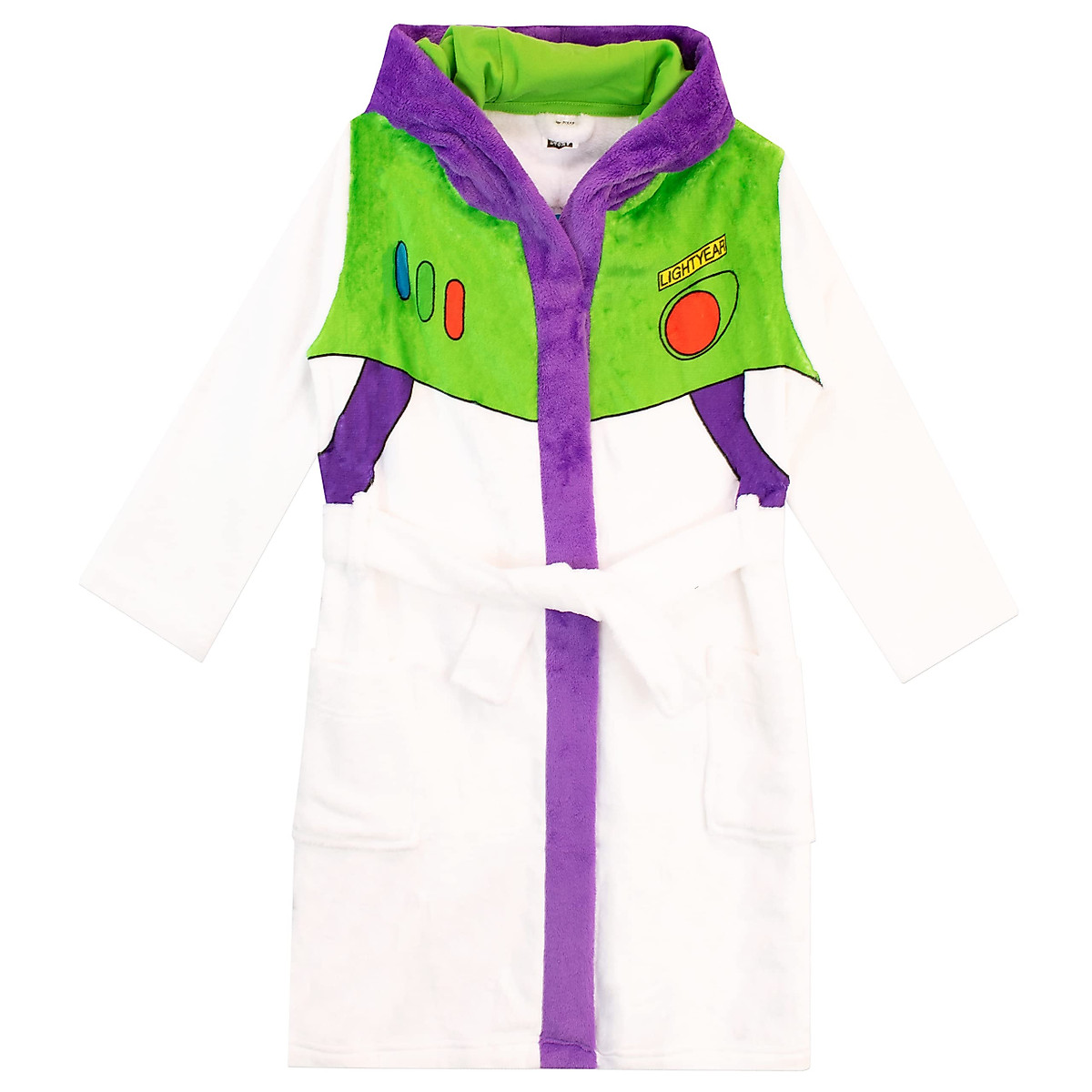 Disney Boys' Toy Story Robe Buzz Lightyear Size 7 Multicolored