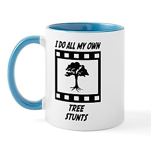 CafePress Tree Stunts Mug Ceramic Coffee Mug, Tea Cup 11 oz