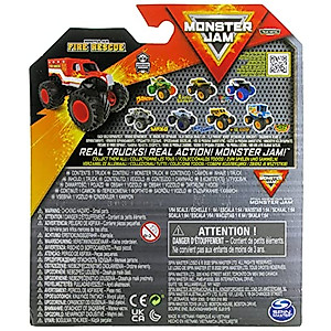 Monster Jam 2023 Spin Master 1:64 Diecast Truck Series 30 Everyday Heroes Fire Rescue