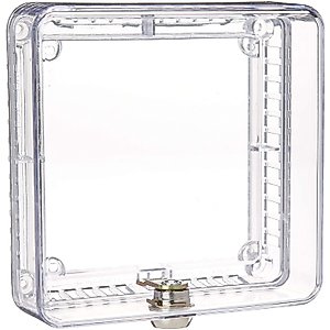 Genuine Honeywell Home CG510A Thermostat Guard, Small, Fits Thermostats 4.375H x 4.375W inches or smaller