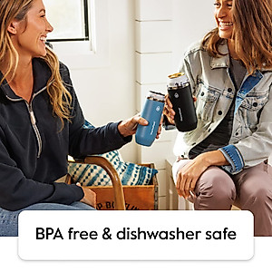 Thermoflask Premium Quality Vacuum Insulated Can Cooler, Standard Size, 12 Ounce, Ultimate Gray