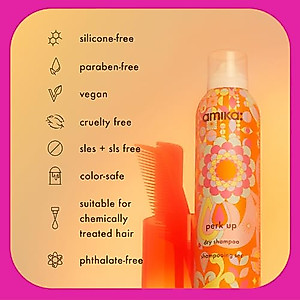amika perk up talc-free dry shampoo, 7.3oz