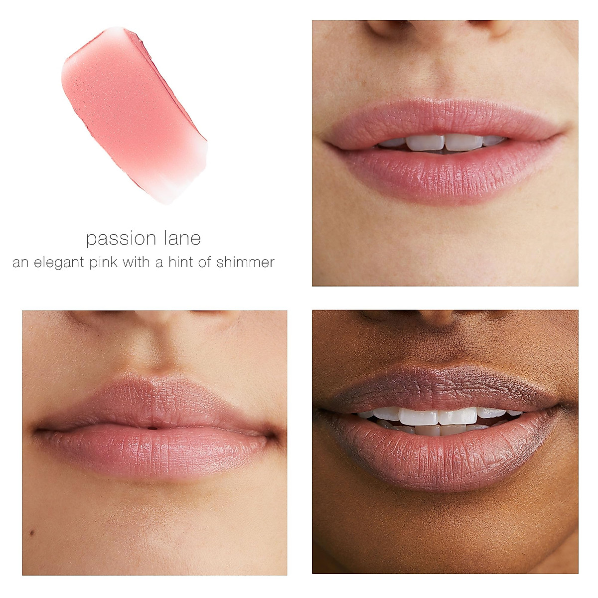 RMS Beauty Tinted Daily Lip Balm, Passion Lane, Pink, 0.10 Ounce (Pack of 1)