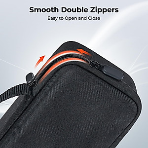 MUNBYN Storage Carrying Case Compatible with Peripage ITP01/A40 Portable Printer, Only Suitable Printer ITP01 Wireless Thermal Printer, Compact Waterproof Shockproof Scratch-resistant