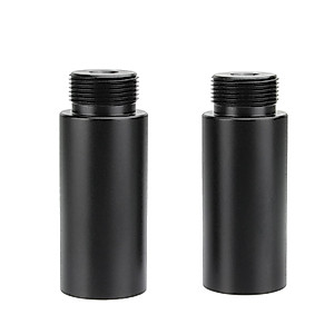 CAMVATE 5/8"-27 Female to 5/8"-27 Male Microphone Screw for Blue Yeti Nanos Mounting on Standard Blue Yeti Shock Mounts(2 inch, 2 Pieces) - 2553