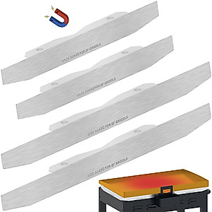 Wind Guard for Blackstone Griddle 28 Inch, Griddle Accessories for Blackstone Griddle, Magnetic Wind Screens Protect Flame Hold Heat, Compatible with Rear Grease Cup, Hood and Side Shelf, Grill Gift