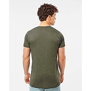 Tultex Unisex Tee (Military Green, 2X Large)