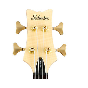 Schecter Stiletto Custom-4 Electric Bass (4 String, Natural Satin)