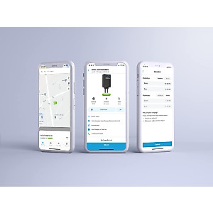 Grizzl-E New Level 2 Smart EV Charger, 16/24/32/40 Amp, NEMA 06-50/14-50 Plug, 24 feet Premium, Indoor/Outdoor Car Charging Station (White, NEMA 06-50)