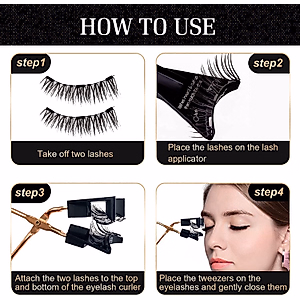 Gemonad Magnetic Eyelashes without Eyeliner, DFRERT-TTTT01