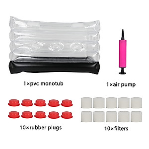 Mushroom Monotub Kit, Home Inflatable Mushroom Grow Kit - Save Your Mushroom Grow Bags