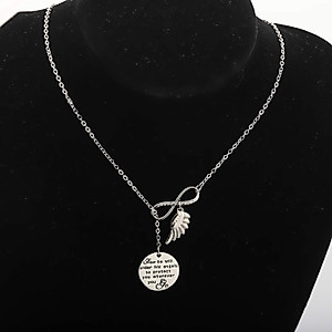 CHOORO Bible Verse Keychain For He Will Order His Angels to Protect You Wherever You Go Religious Jewelry Christian Gift (for he will order yn)