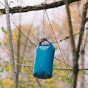 GEAR AID 325 Paracord and Carabiner, Utility Cord for Camping and Hiking,