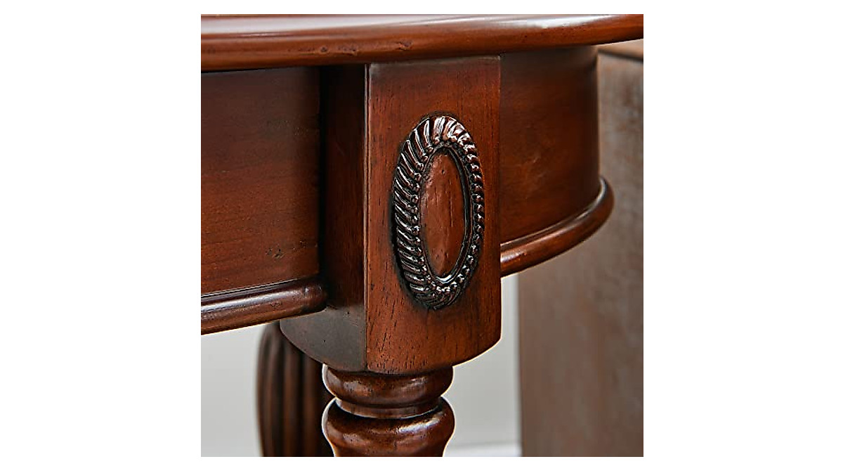 MODERION Solid Wood End Table - Elegant & Durable