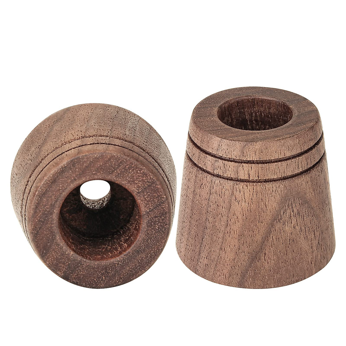 2 Pack Razor Holder Shaver Holder Safety Razor Stand Men's Shaving Stand Wood