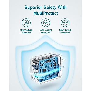 Anker iPhone 15 Charger, Anker USB C Charger, 2-Pack 20W Dual Port USB Fast Wall Charger, USB C Charger Block for iPhone 15/15 Pro/15 Pro Max/14/13/12, Pad Pro/AirPods and More(Cable Not Included)