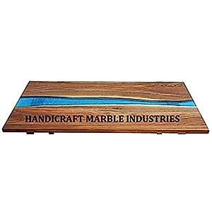Handmade Epoxy Table Live Edge Wooden Table Epoxy Resin River Table Natural Wood Dining table Natural Epoxy Table Resin Table