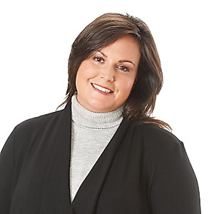 Hampton Direct Unisex Faux Turtleneck Dickies Dickie Collar Set of 4 - XL/Plus Size - Navy/Gray/White/Black