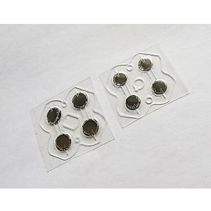 Gametown Replacement Electro Button Set for Nintendo 3DS XL 3DS LL D Pad & ABXY Buttons