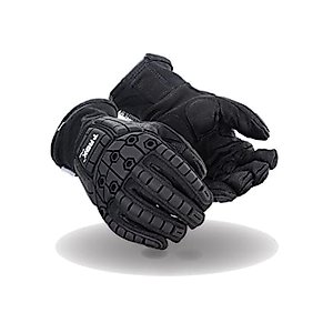 MAGID TRX824S Inferno Series | Flame/Heat Resistant Impact Welder's Gloves, Size 7/S, (1 Pair)