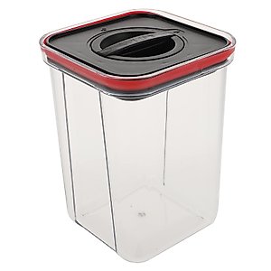 Mobestech Airtight Food Storage Container Plastic Container Vacuum Containers Ml Bean Kitchen Bucket for Airtight Sealed Food Coffee Rotary Seal Lid Leak Grain Flour Switch Empty Bins Rice