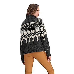 Obermeyer Willow Turtleneck Sweater Basalt LG